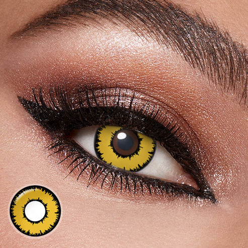 Himiko Toga Cosplay Contacts | My Hero Academia Golden Eye Lenses ...