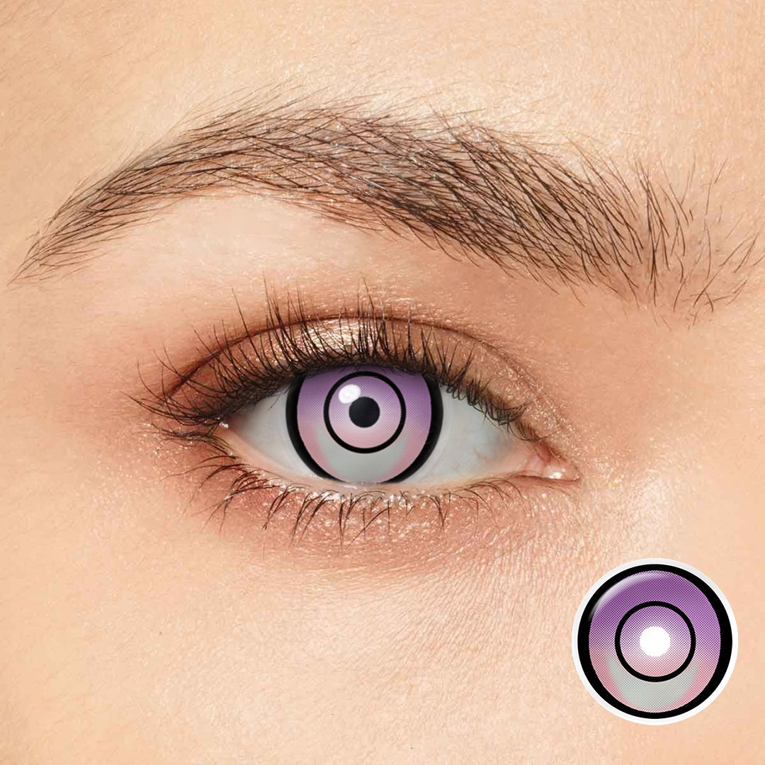 Lucy Cyberpunk Cosplay Contacts | Violet Anime Contact Lenses – FINALLURE